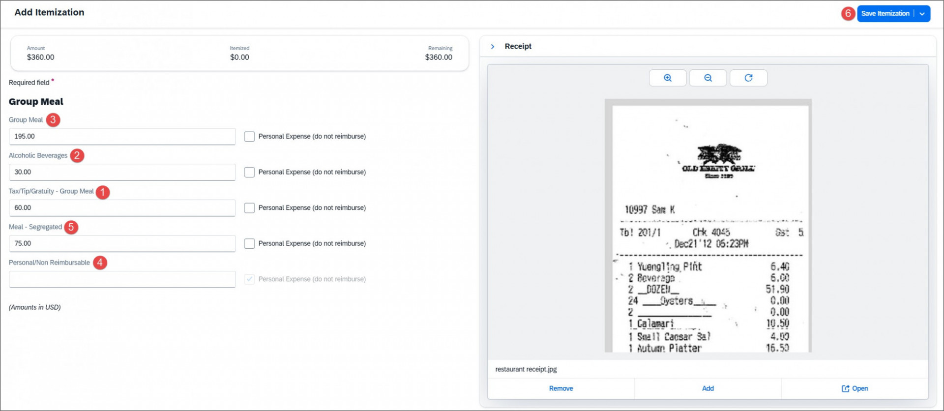 Expensing Group Meals in Concur | Finance Training