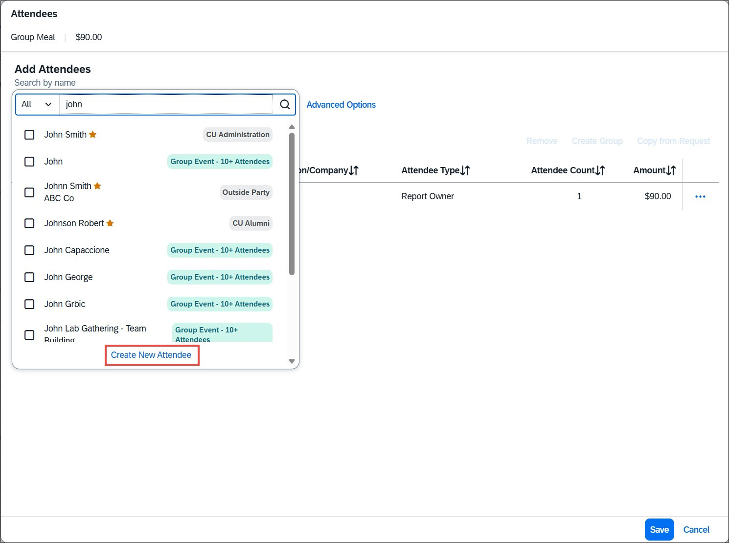 Expensing Group Meals in Concur | Finance Training